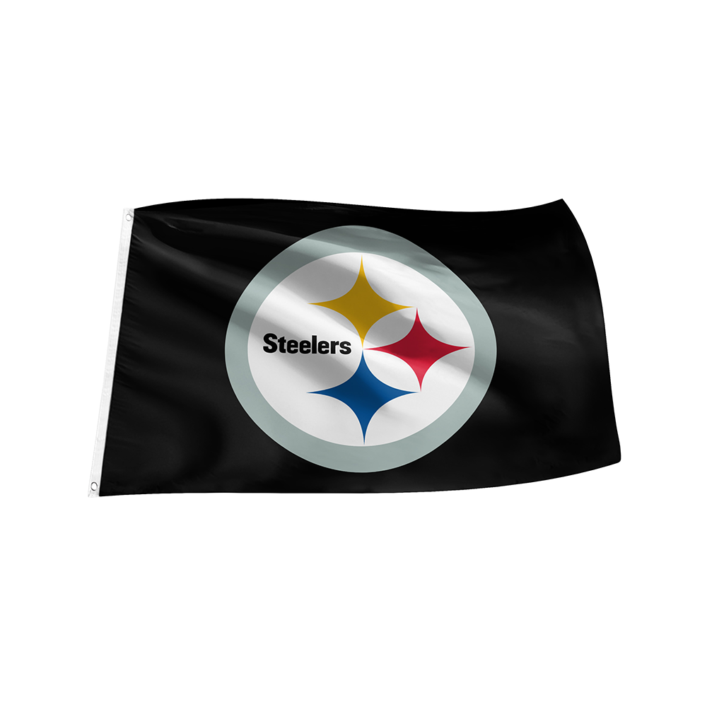 NHL Pittsburgh Steelers 3x5 Flag with Grommets — Inglasco