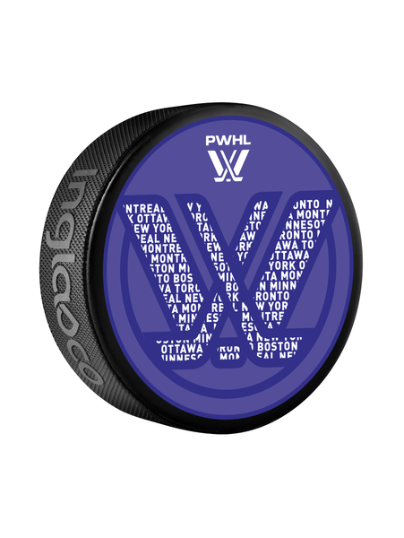 PWHL 2024 Official Souvenir Puck – Inglasco Inc.