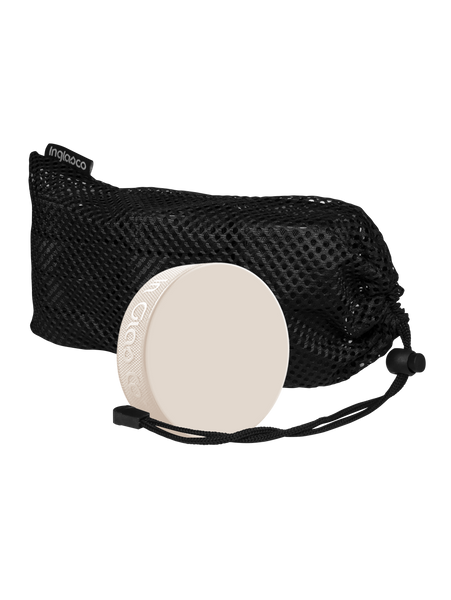 White 6oz Goalie Training Hockey Pucks In Mesh Bag 12-Pack – Inglasco Inc.