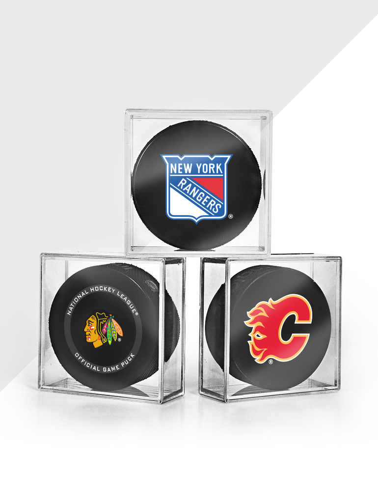 Clear Acrylic Hockey Puck Display Cube – Inglasco Inc.