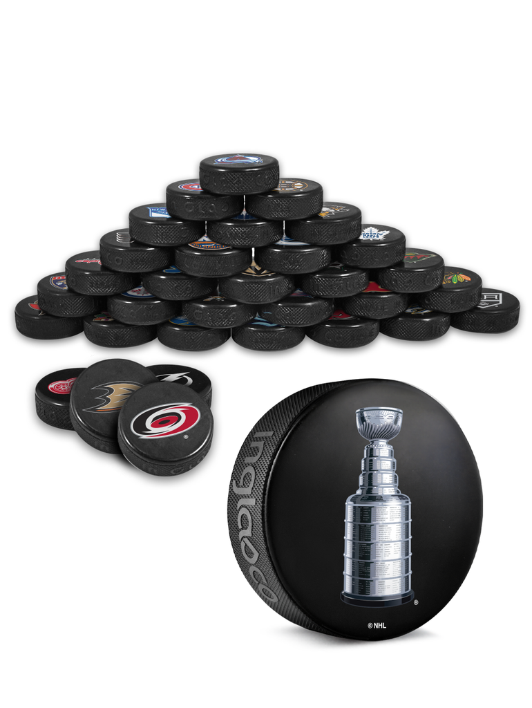 NHL Official Stanley Cup Bracket Mini Puck Wall Plaque. – Inglasco Inc.